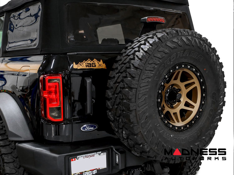 Ford Bronco Third Brake Light Extension IAG I Line Ford Bronco Third Brake Light Extension IAG I Line